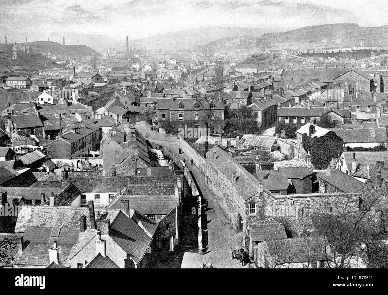 Merthyr Black and White Stock Photos & Images - Alamy