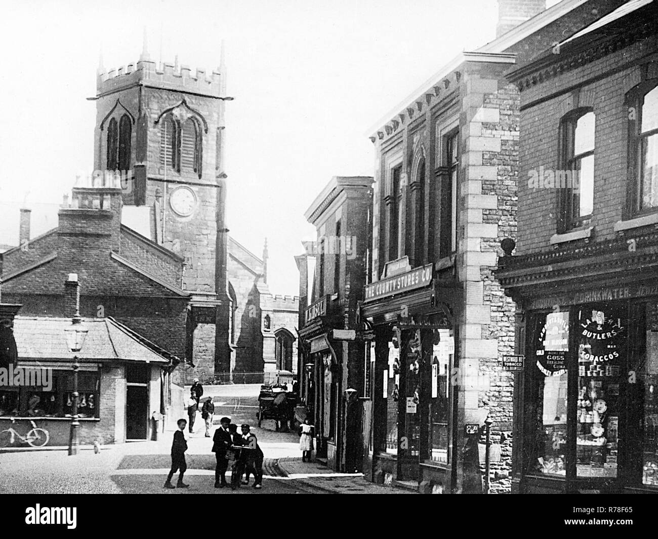 Bull Ring, Middlewich Stock Photo - Alamy