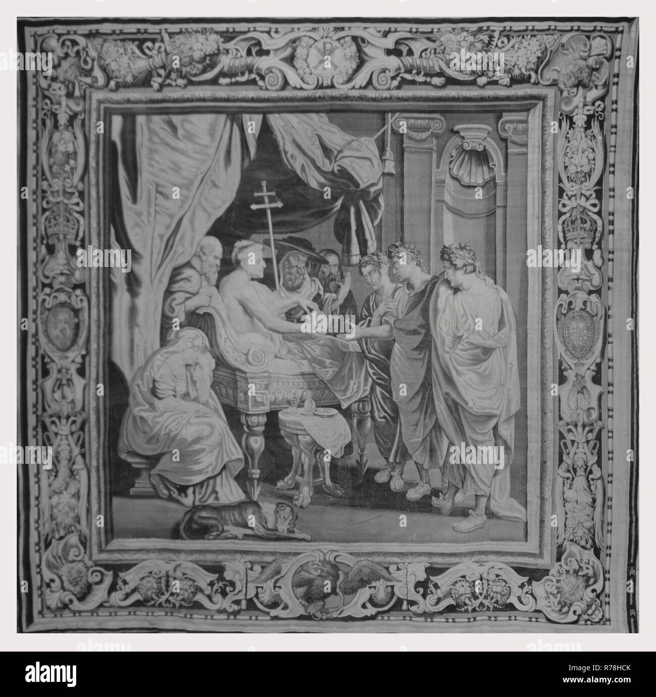 Death of Constantine Stock Photo - Alamy