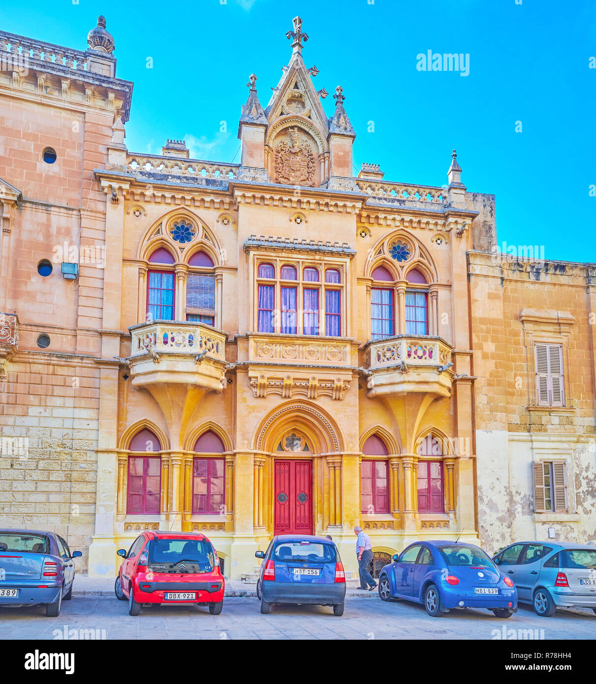 Malta mdina mansion hi-res stock photography and images - Alamy