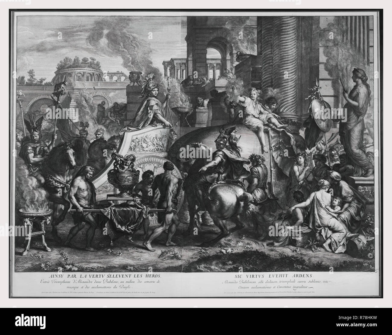 Entry of alexander into babylon hi-res stock photography and images - Alamy