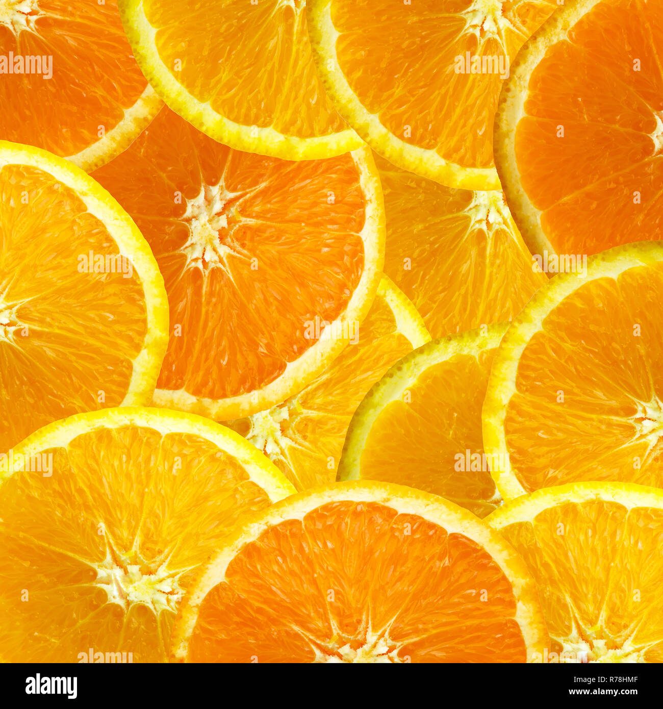 Close-up of healthy and juicy sliced or halved fresh Oranges Stock ...
