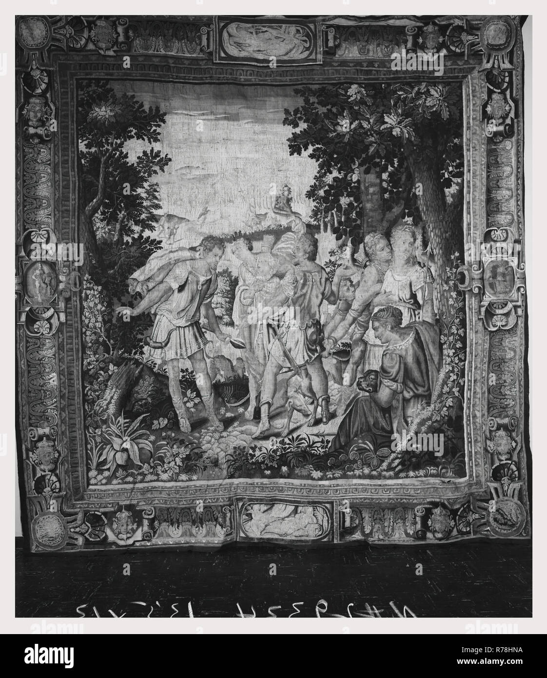 Diana between the giants Otus and Ephialtes Stock Photo - Alamy