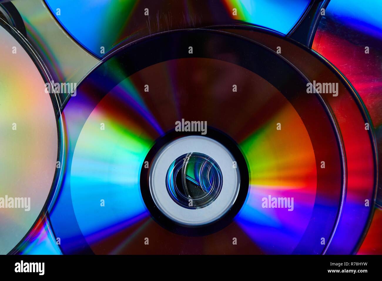 CD shiny background Stock Photo - Alamy