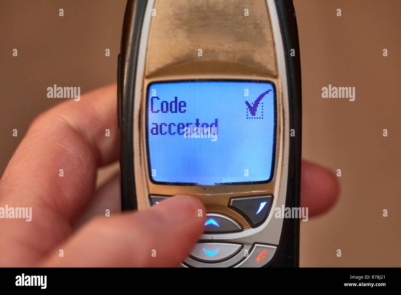 Old mobile phone Stock Photo - Alamy