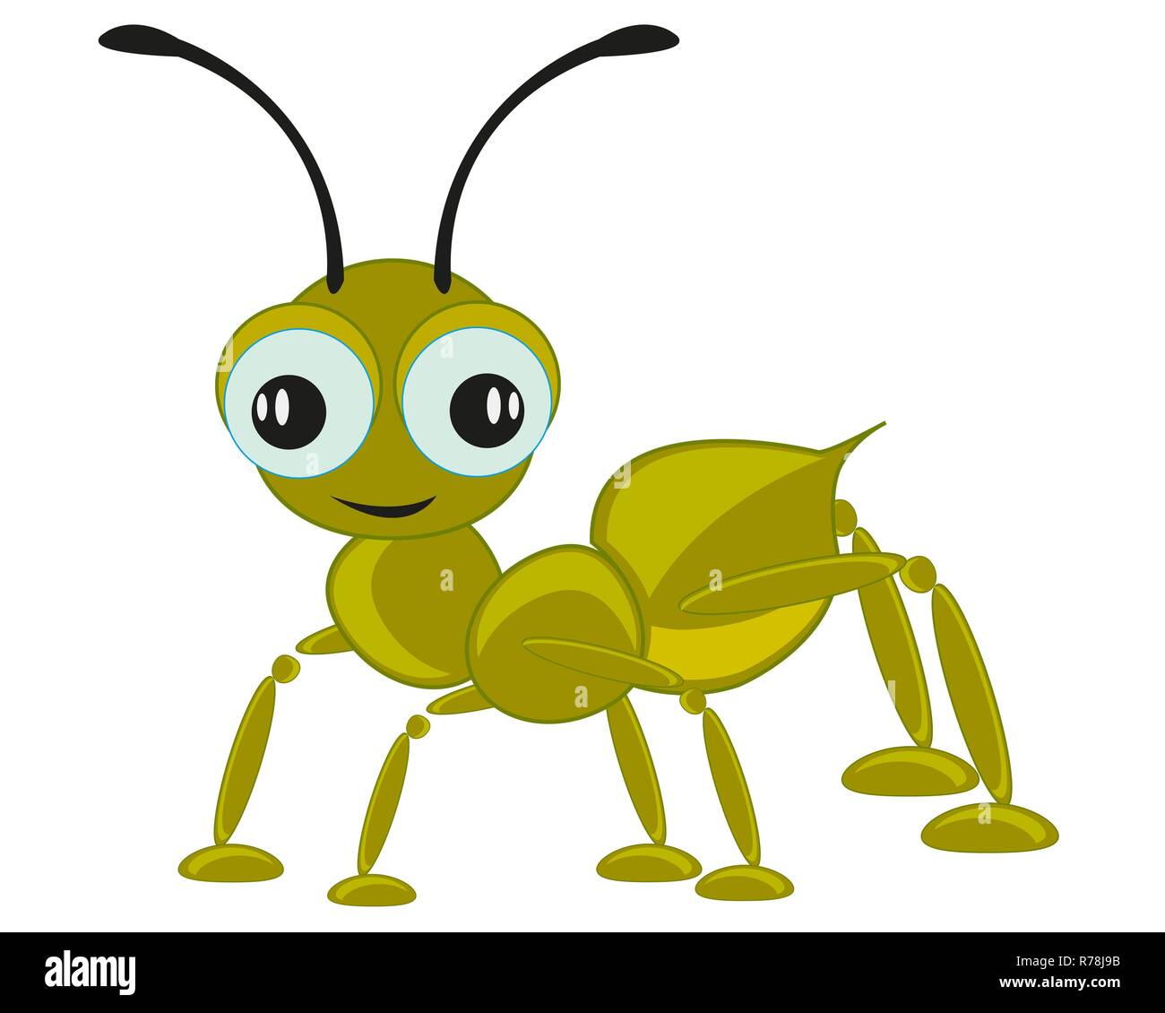 Ant cartoon Cut Out Stock Images & Pictures - Alamy