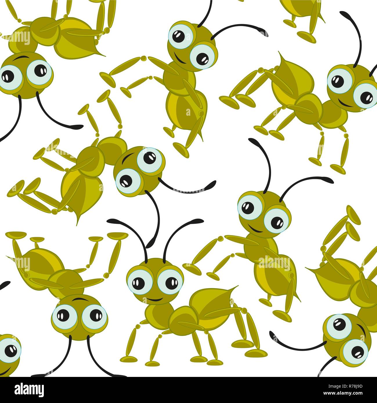 Cartoon ant smiling hi-res stock photography and images - Alamy