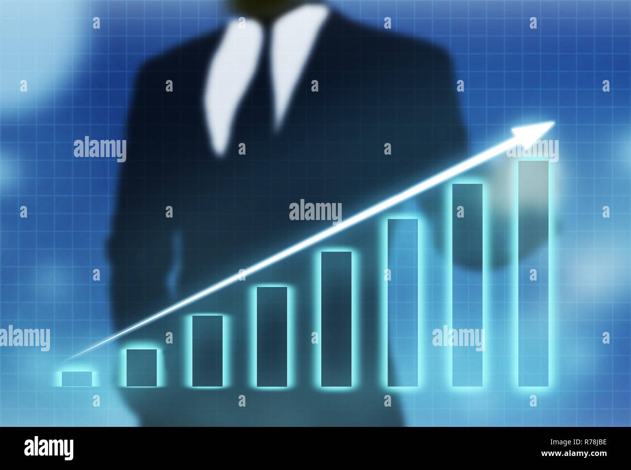 Financial Graph Stock Market chart. Forex Investment Business Internet ...