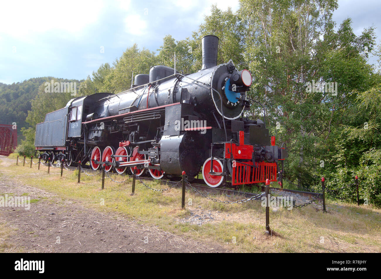 Trans siberian railway train steam hi-res stock photography and images ...