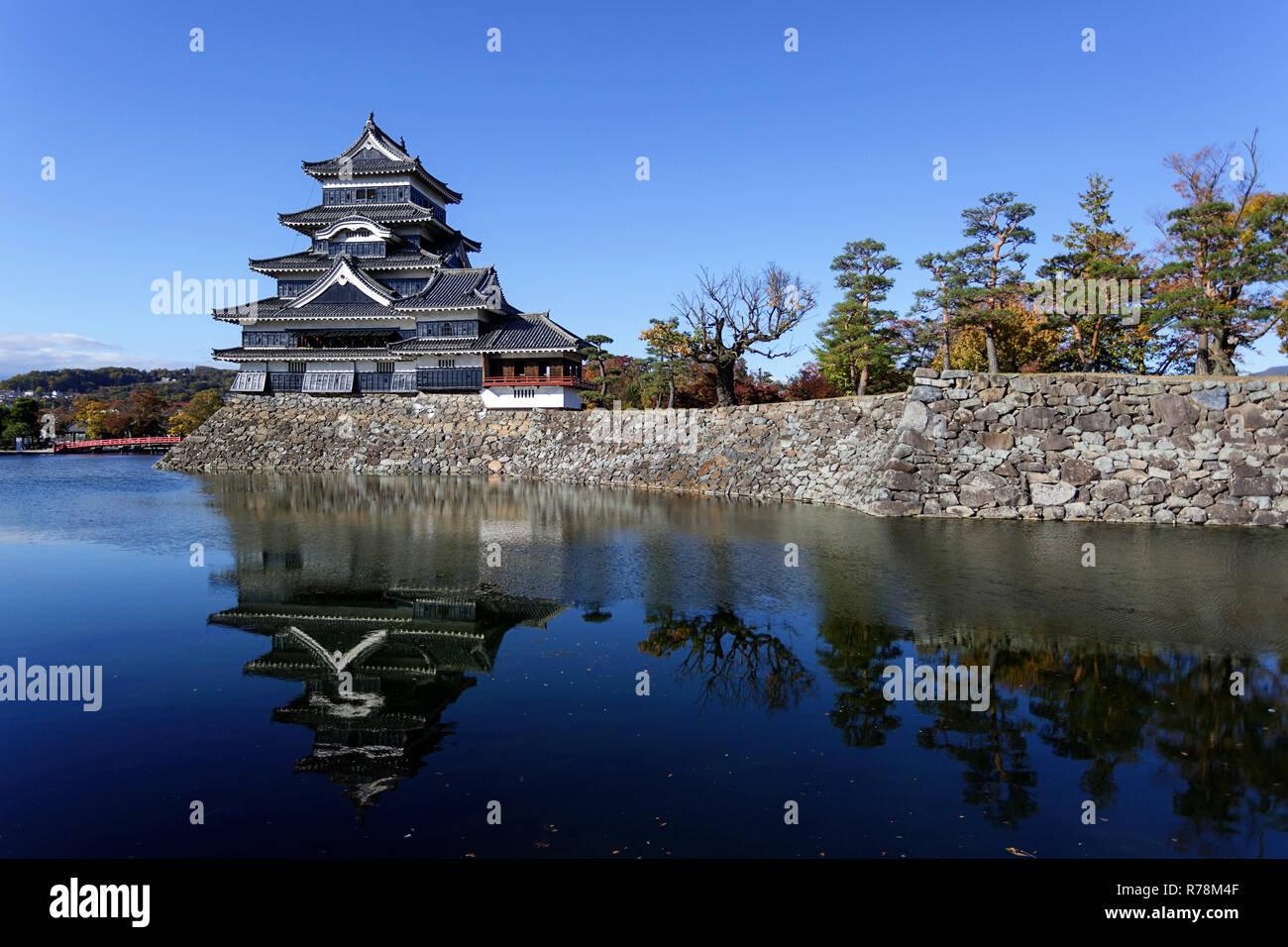 Matsumoto, Japan. Matsumoto Castle (Crow Castle, Fukashi Castle Stock ...