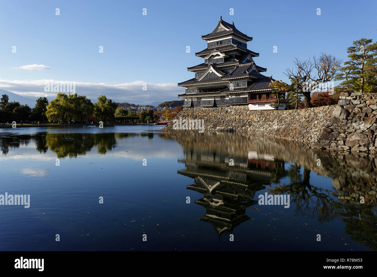 Matsumoto, Japan. Matsumoto Castle (Crow Castle, Fukashi Castle Stock ...