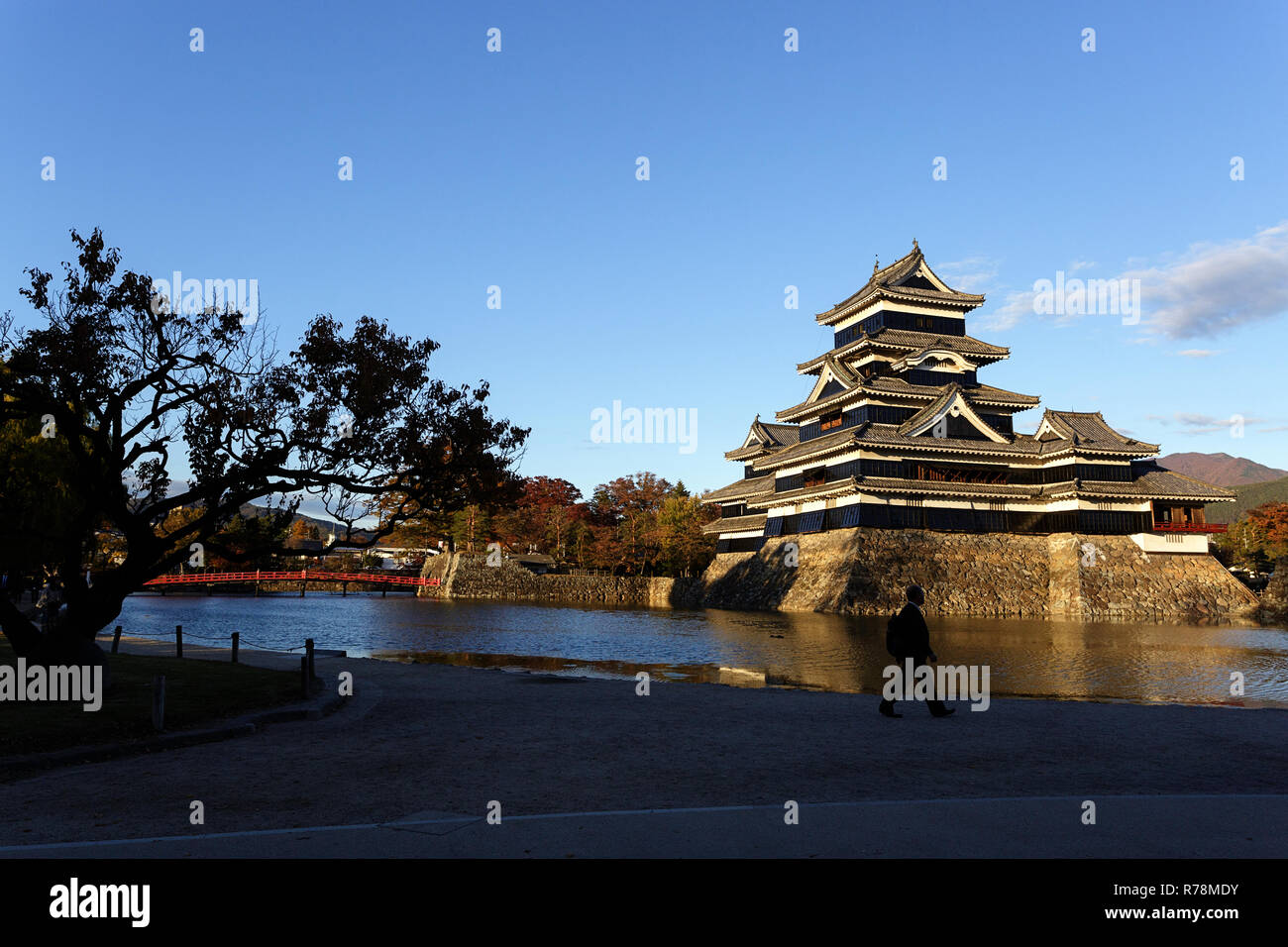 Matsumoto, Japan. Matsumoto Castle (Crow Castle, Fukashi Castle Stock ...