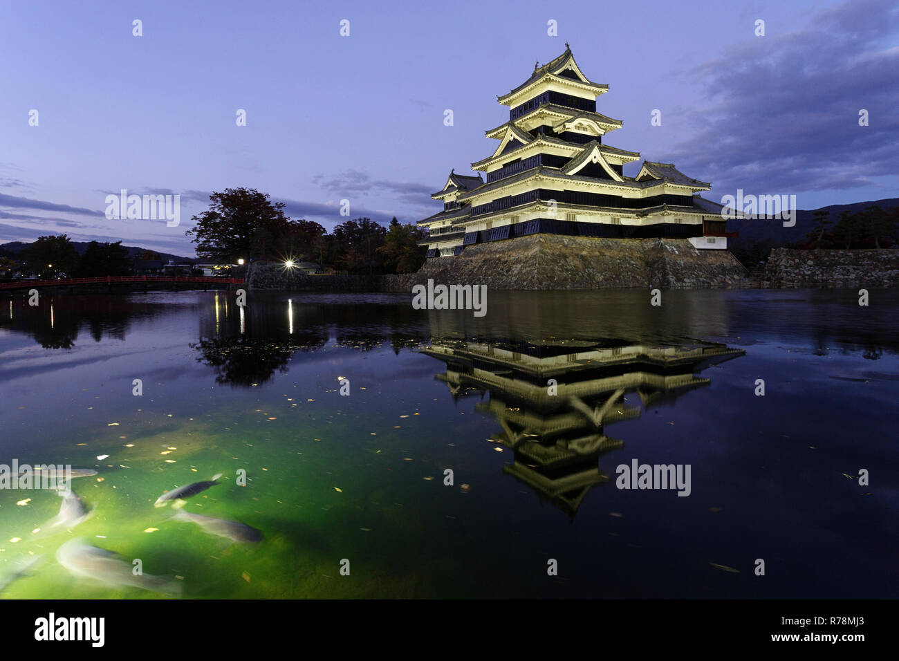Matsumoto, Japan. Matsumoto Castle (Crow Castle, Fukashi Castle) by ...