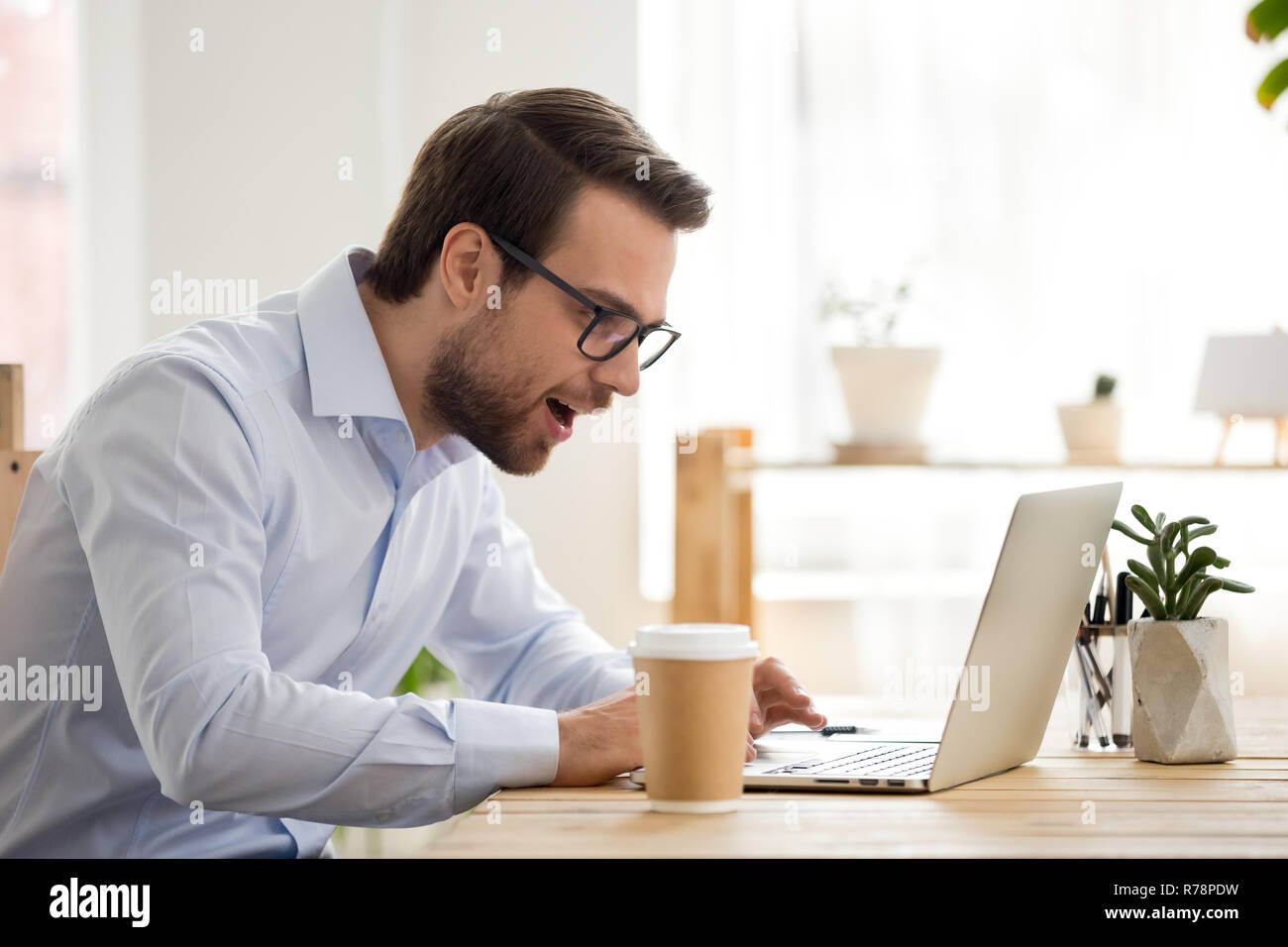 Male email hi-res stock photography and images - Alamy