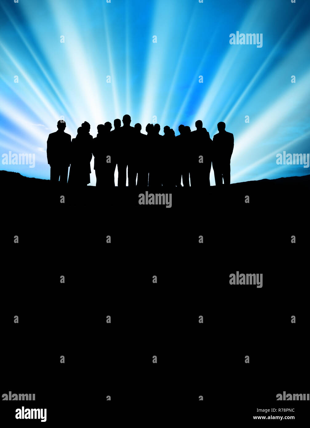 Secret meeting shadow hi-res stock photography and images - Alamy