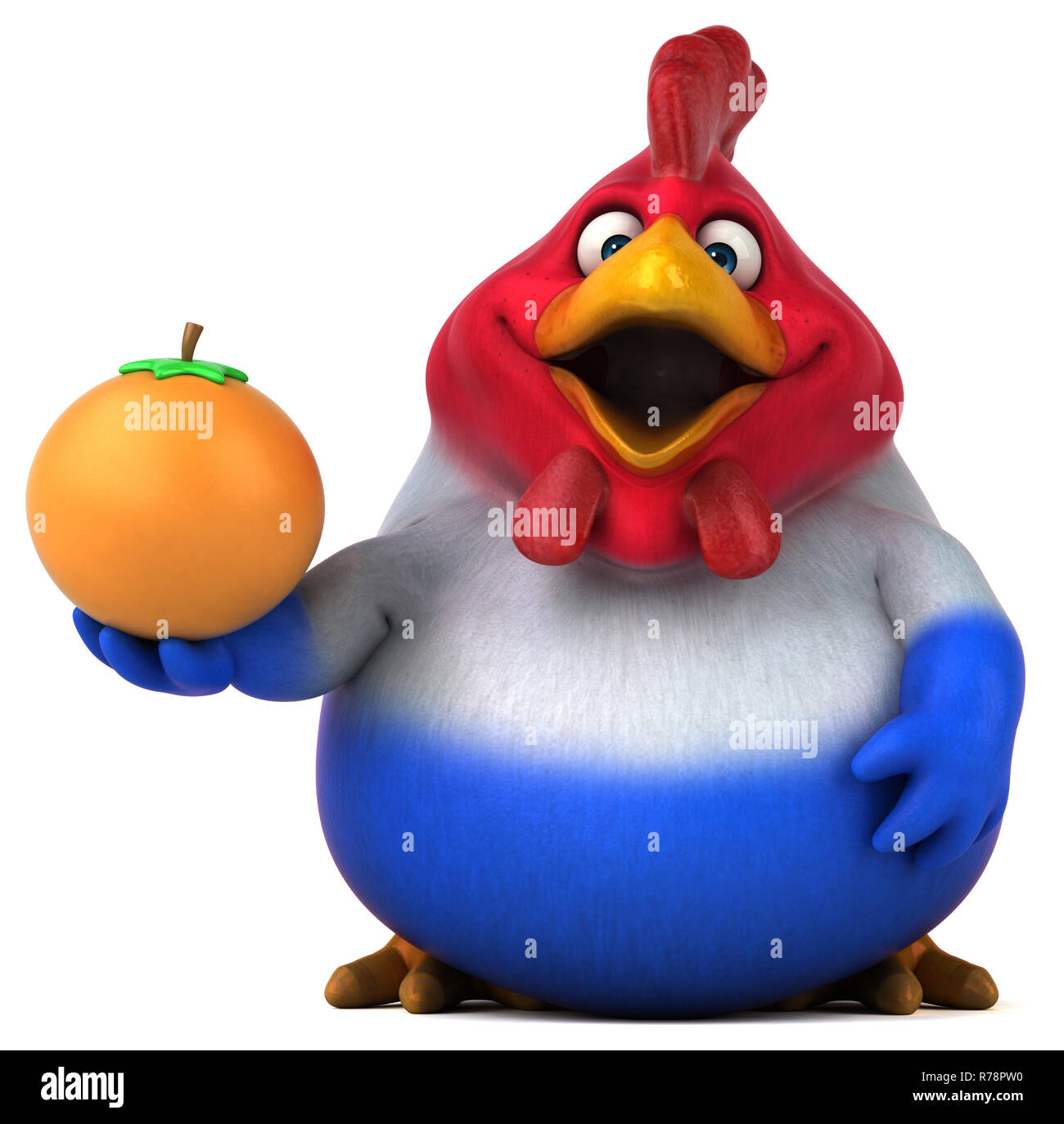 Fun monkey - 3D Illustration Stock Photo - Alamy