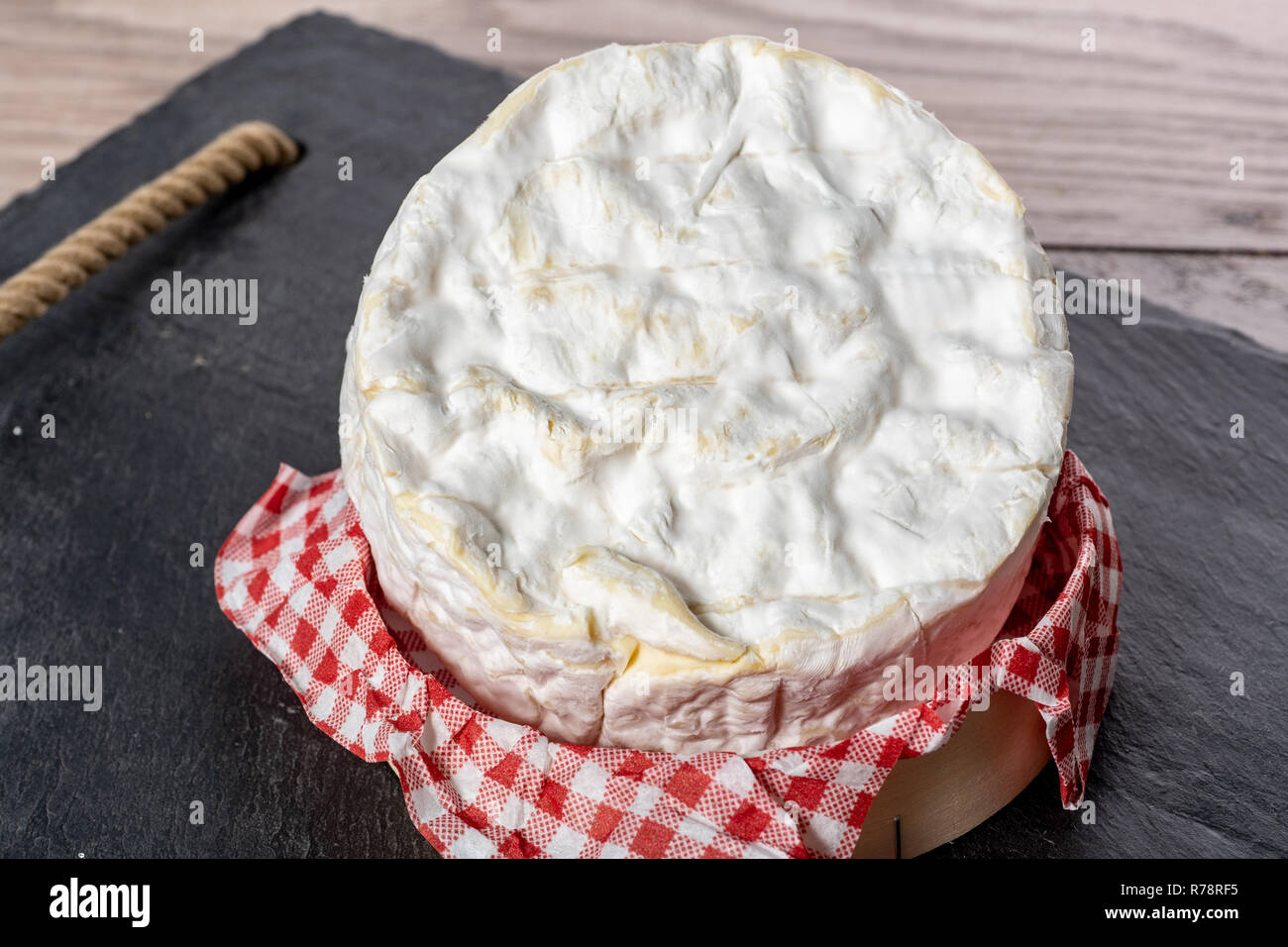 Camembert cheese traditional Normandy French, dairy product Stock Photo ...