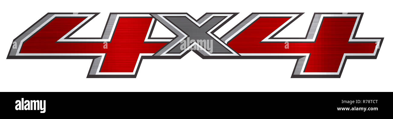 4x4 logo Cut Out Stock Images & Pictures - Alamy