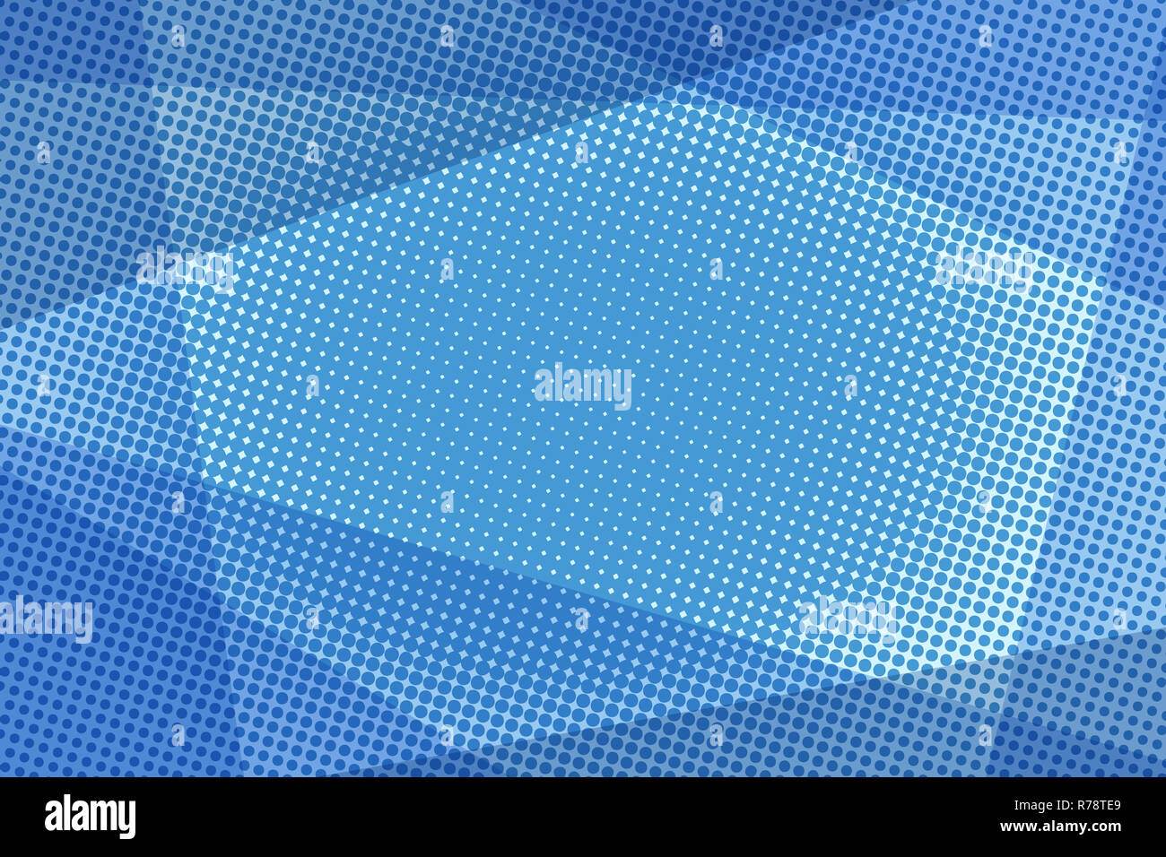 Blue halftone background Stock Photo - Alamy