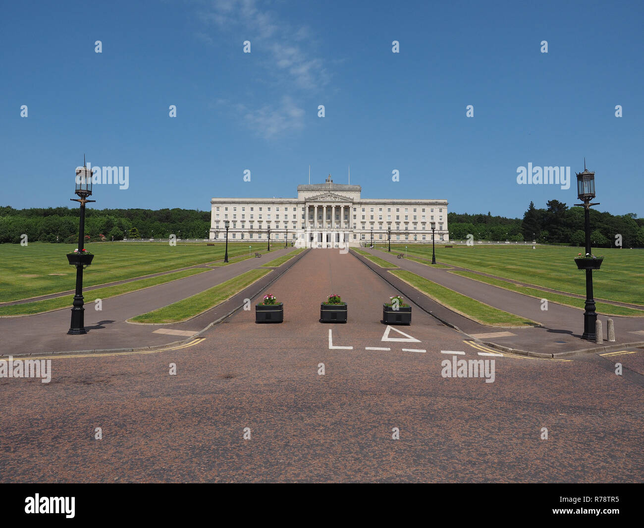 Stormont belfast construction hi-res stock photography and images - Alamy