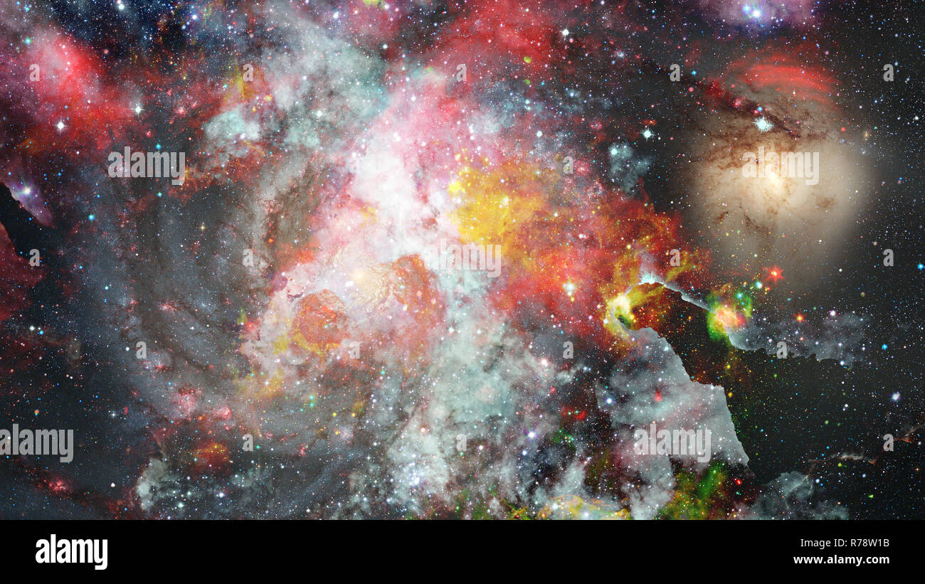Star field and nebula in deep space. Elements of this image furnished ...