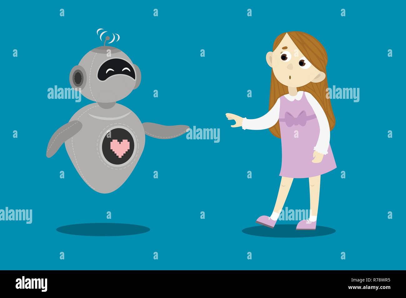 Human robotics Stock Vector Images - Alamy