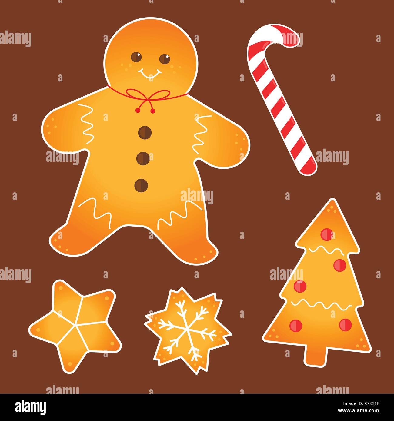 New year delicious dessert Stock Vector Images - Alamy