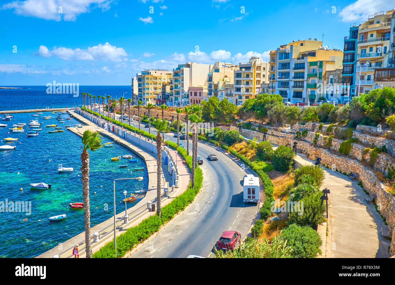 Bugibba park hi-res stock photography and images - Alamy