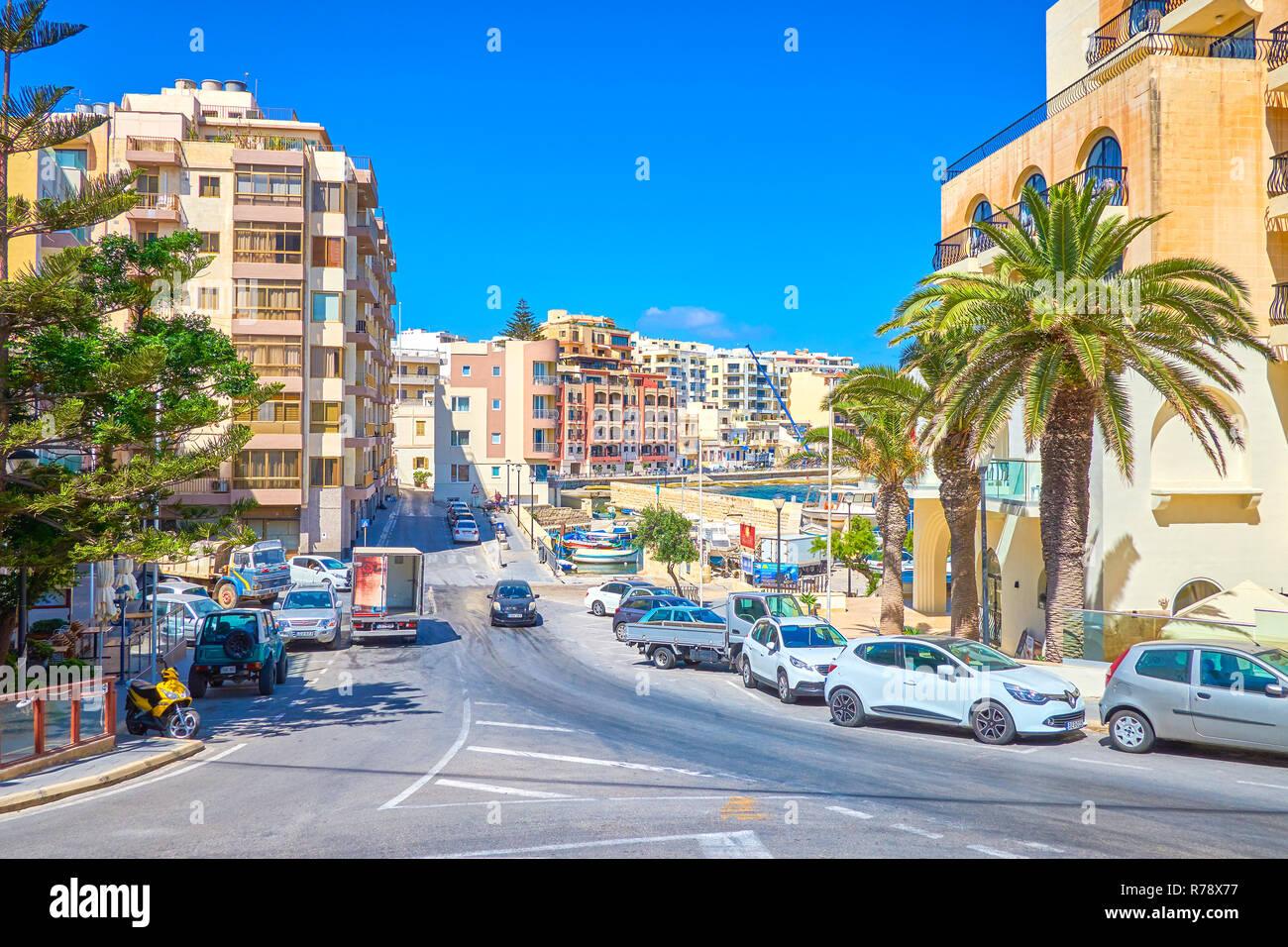 Bugibba, malta hi-res stock photography and images - Alamy