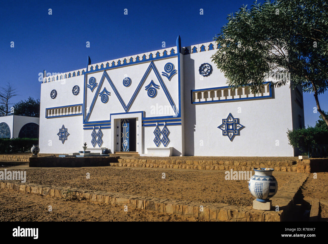 Niamey, Niger. National Museum of Niger Stock Photo - Alamy