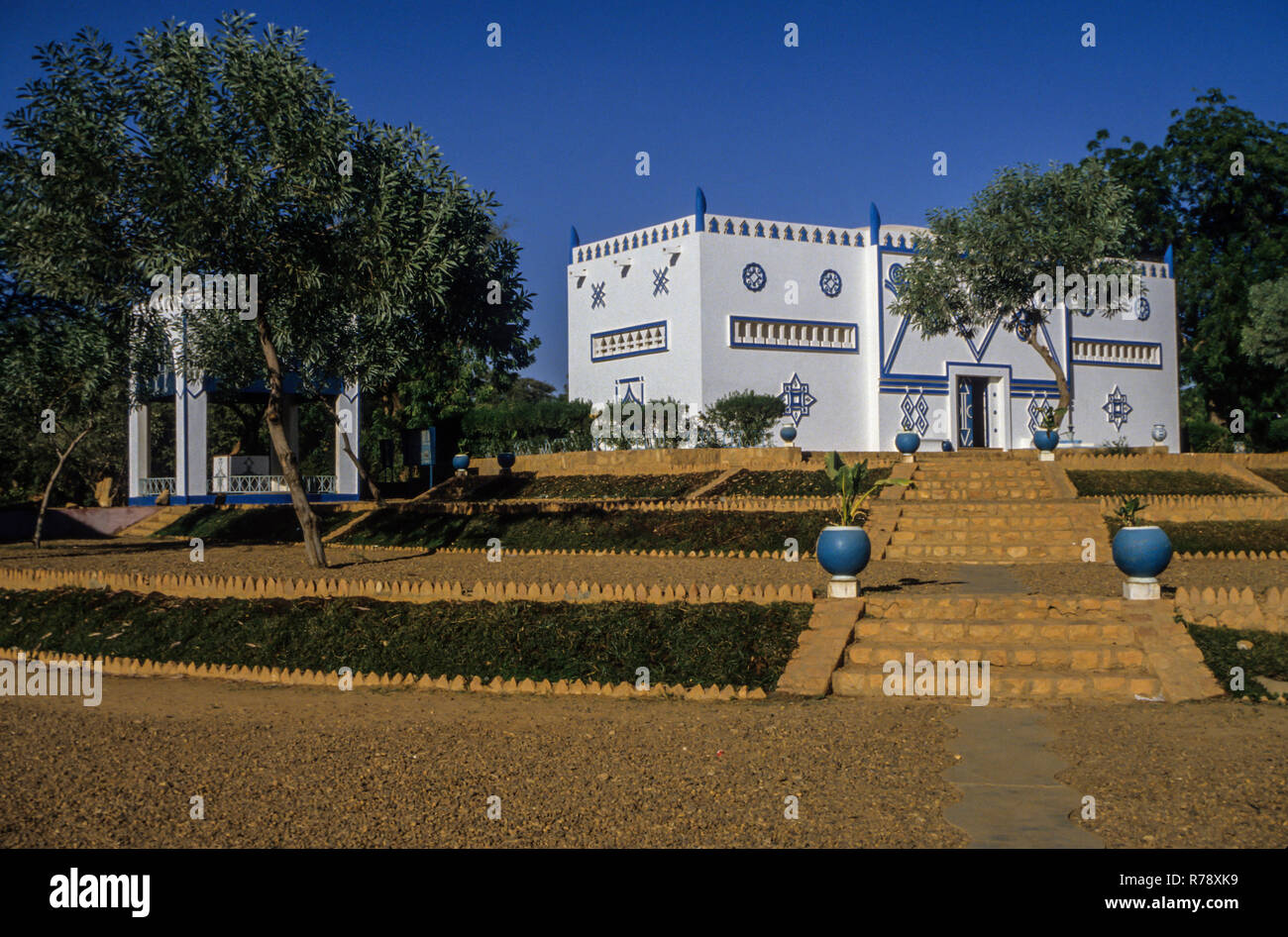 Niamey, Niger. National Museum of Niger Stock Photo - Alamy