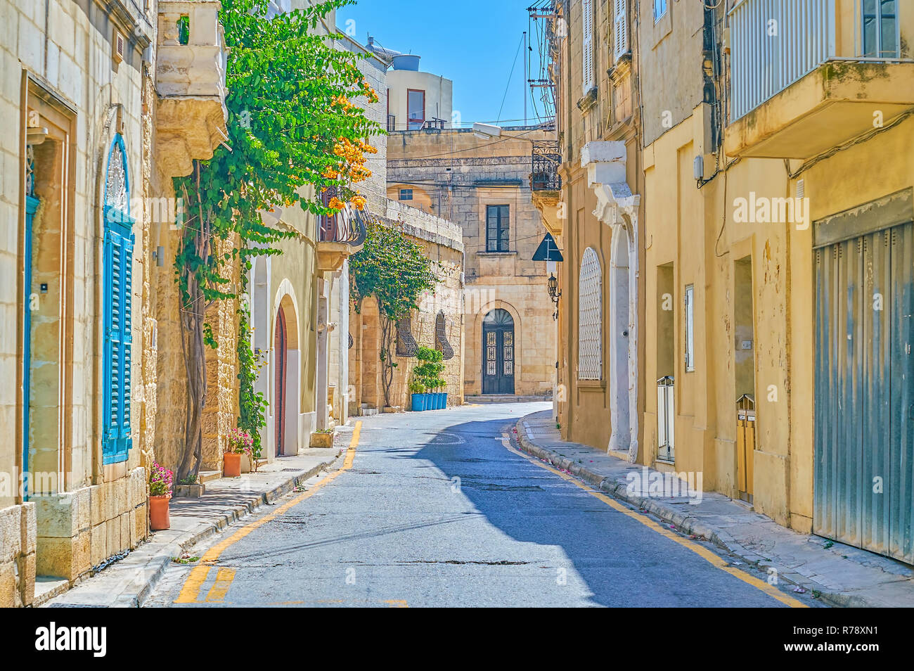 The best way to explore the town is to walk along its narrow streets ...