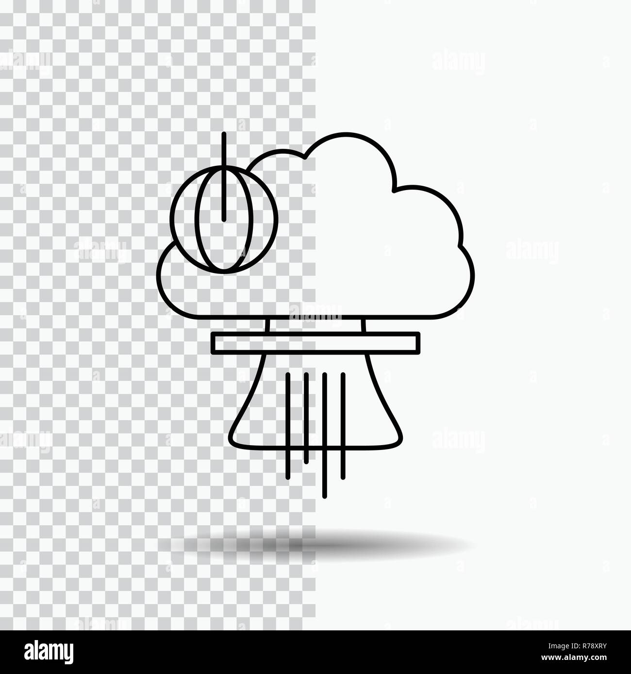 Nuclear Explosion Transparent Background