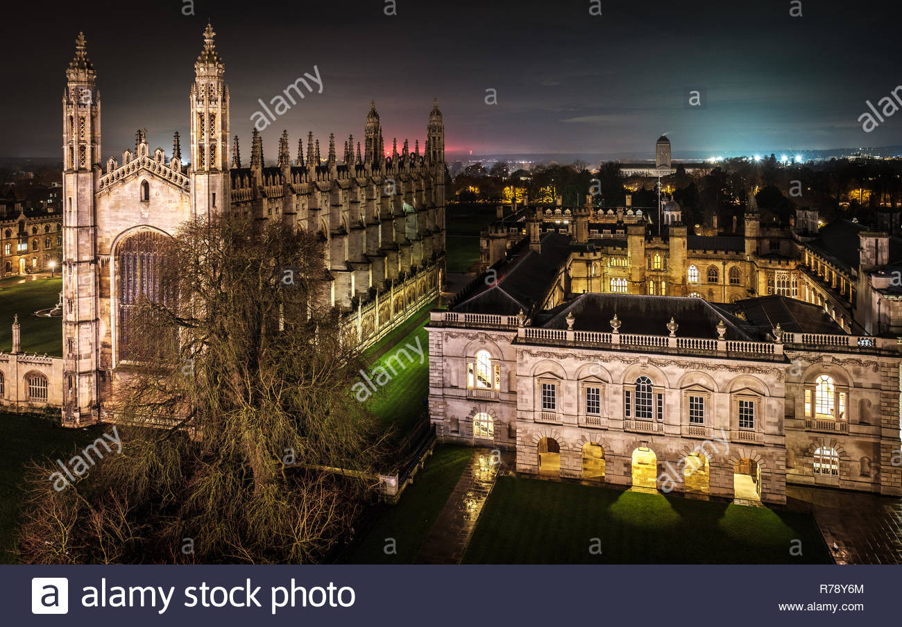 Cambridge At Night Stock Photos & Cambridge At Night Stock Images - Alamy
