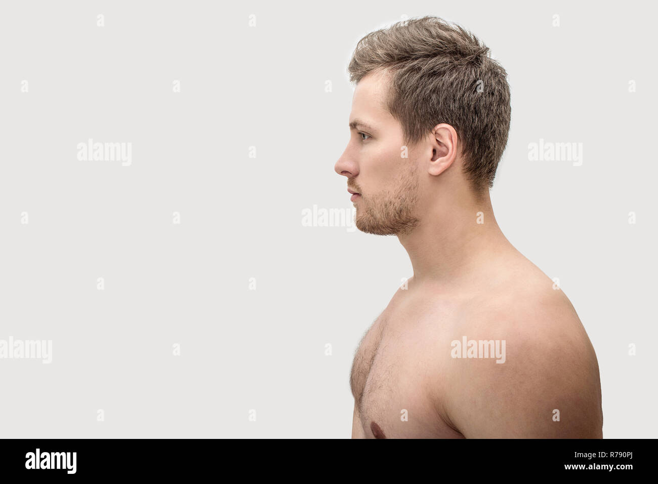 Male Shoulder Side View