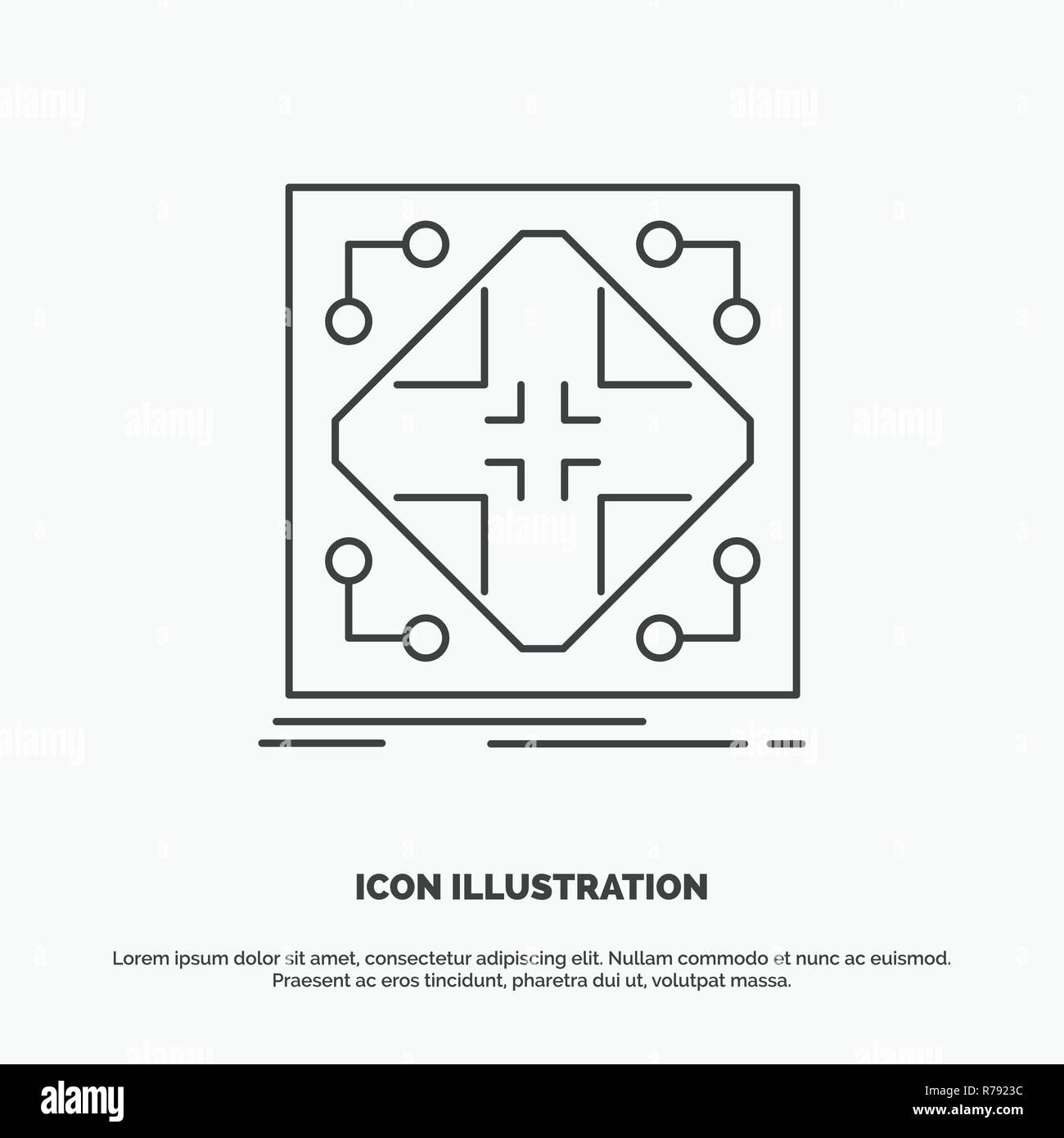 Dataflow background Stock Vector Images - Alamy