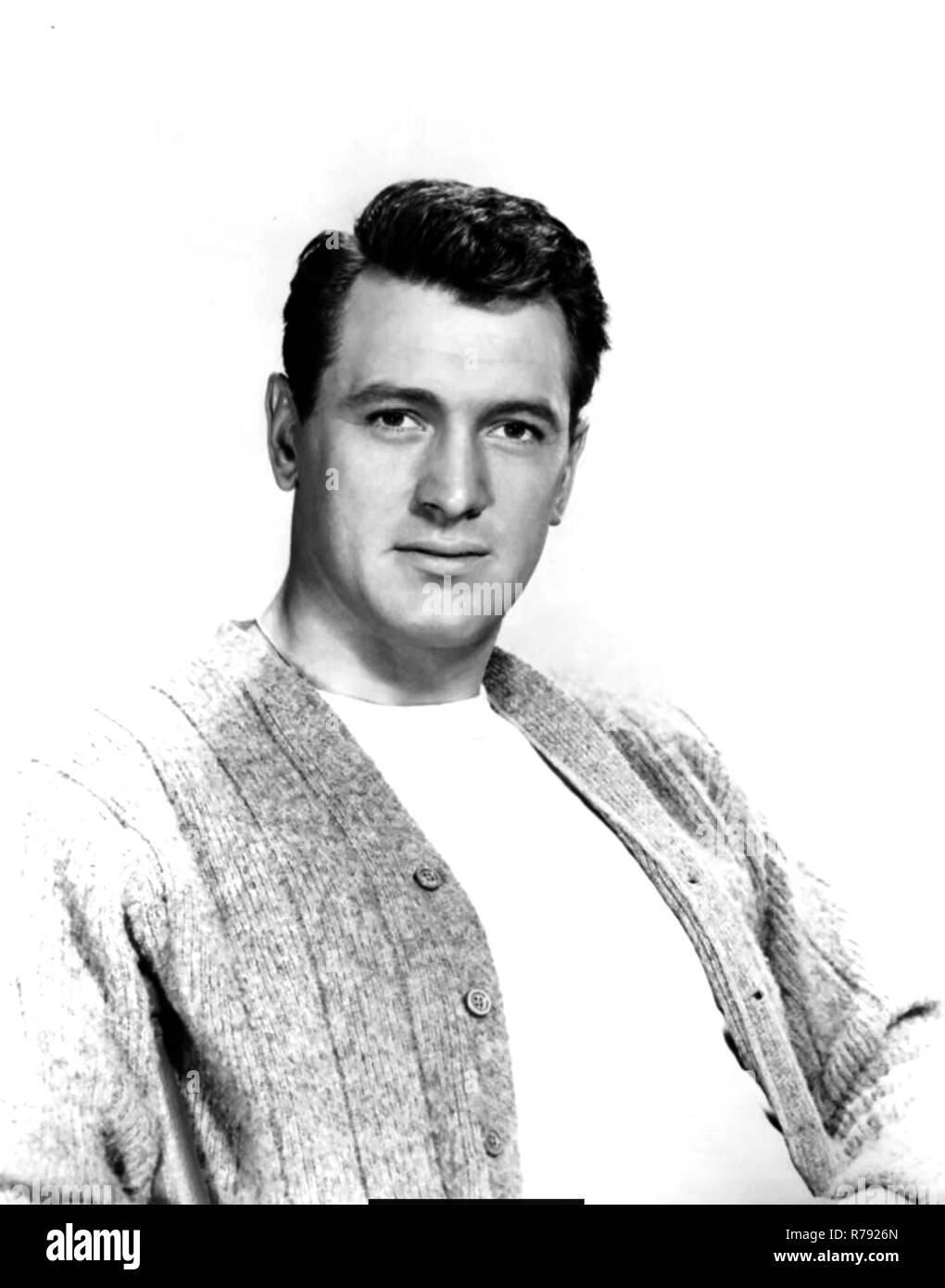 ROCK HUDSON (1925-1985) US film actor about 1951 Stock Photo - Alamy