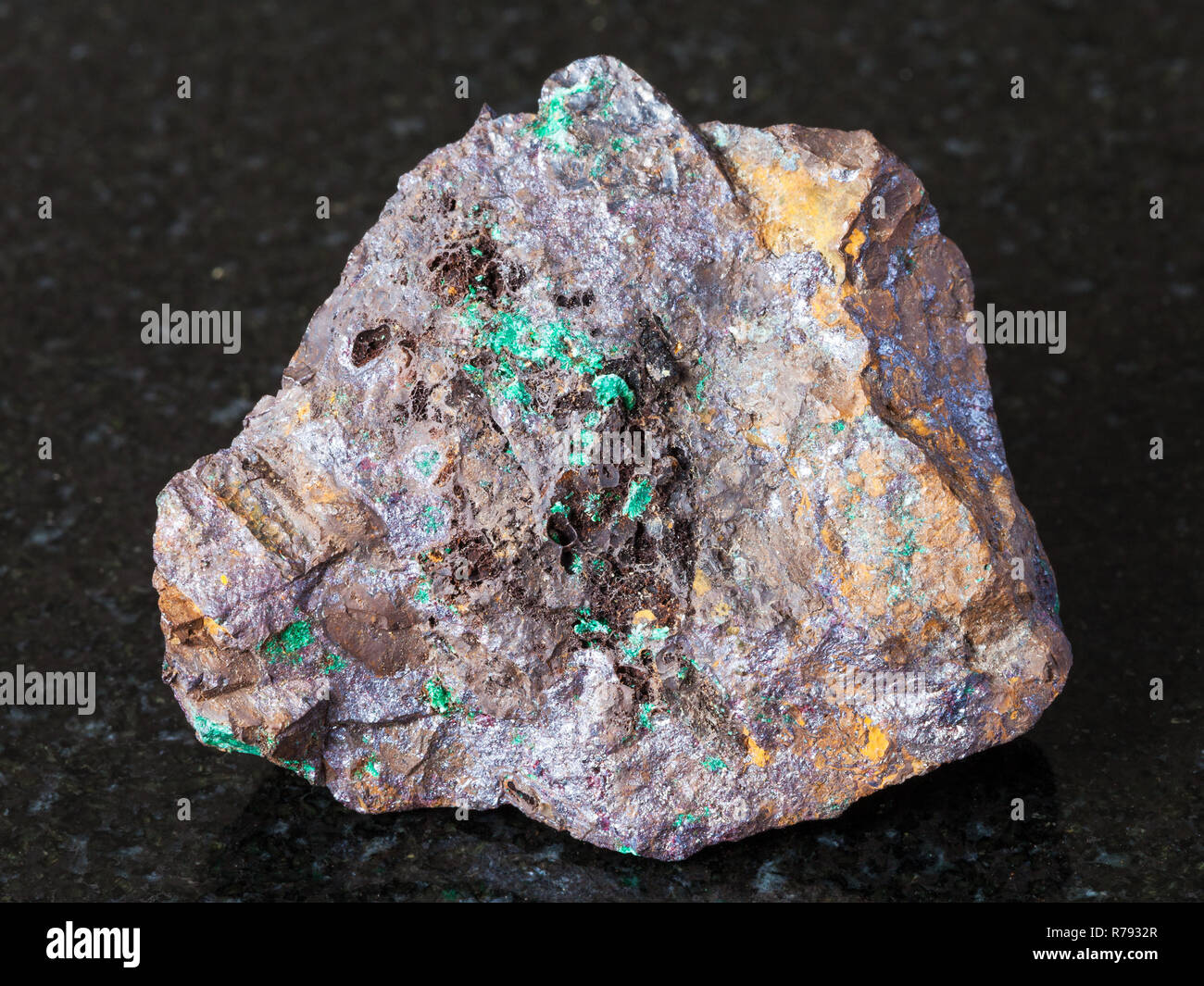 Limonite mineral rock sample hi-res stock photography and images - Alamy