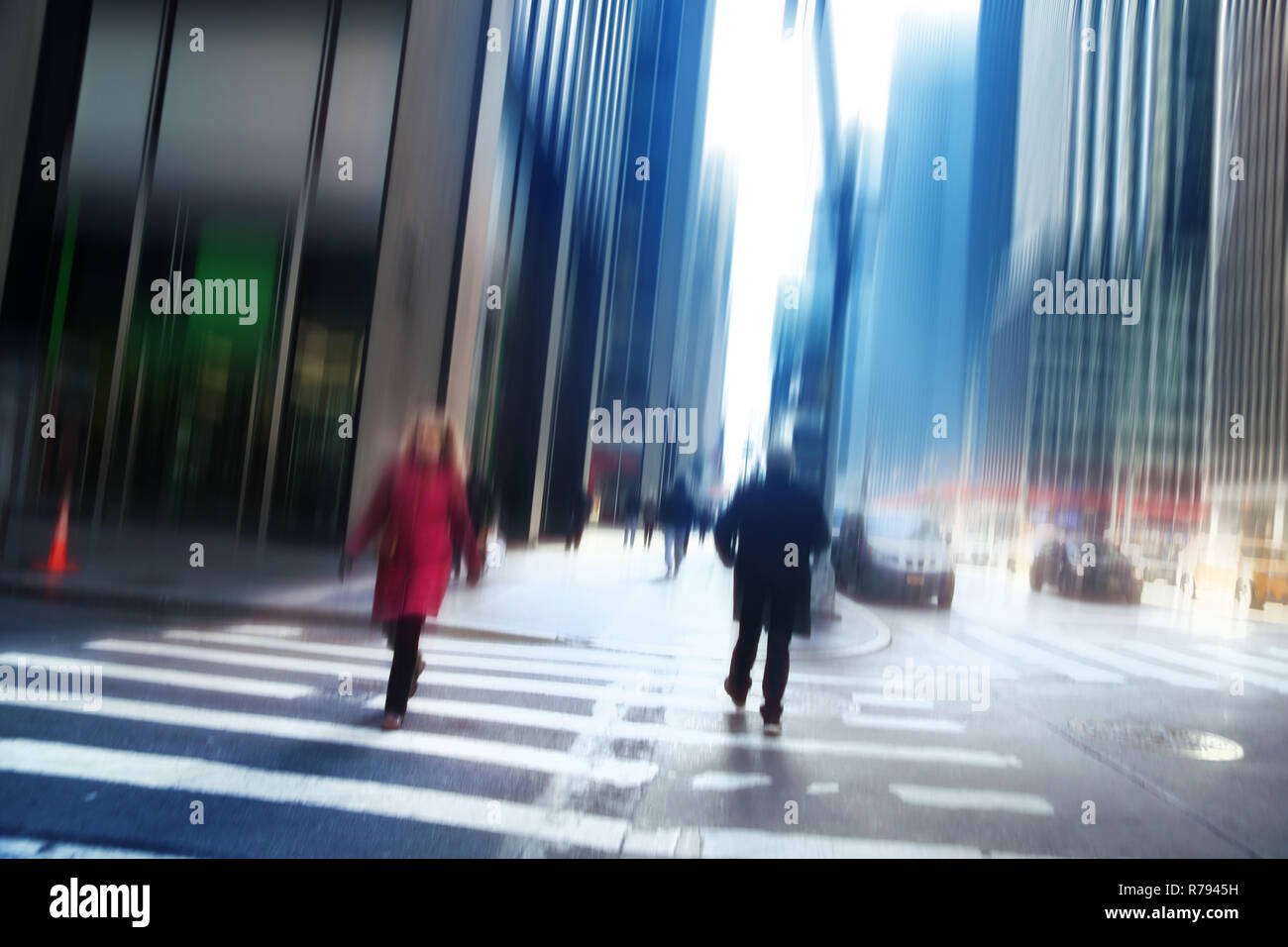 people walking on busy street Stock Photo - Alamy