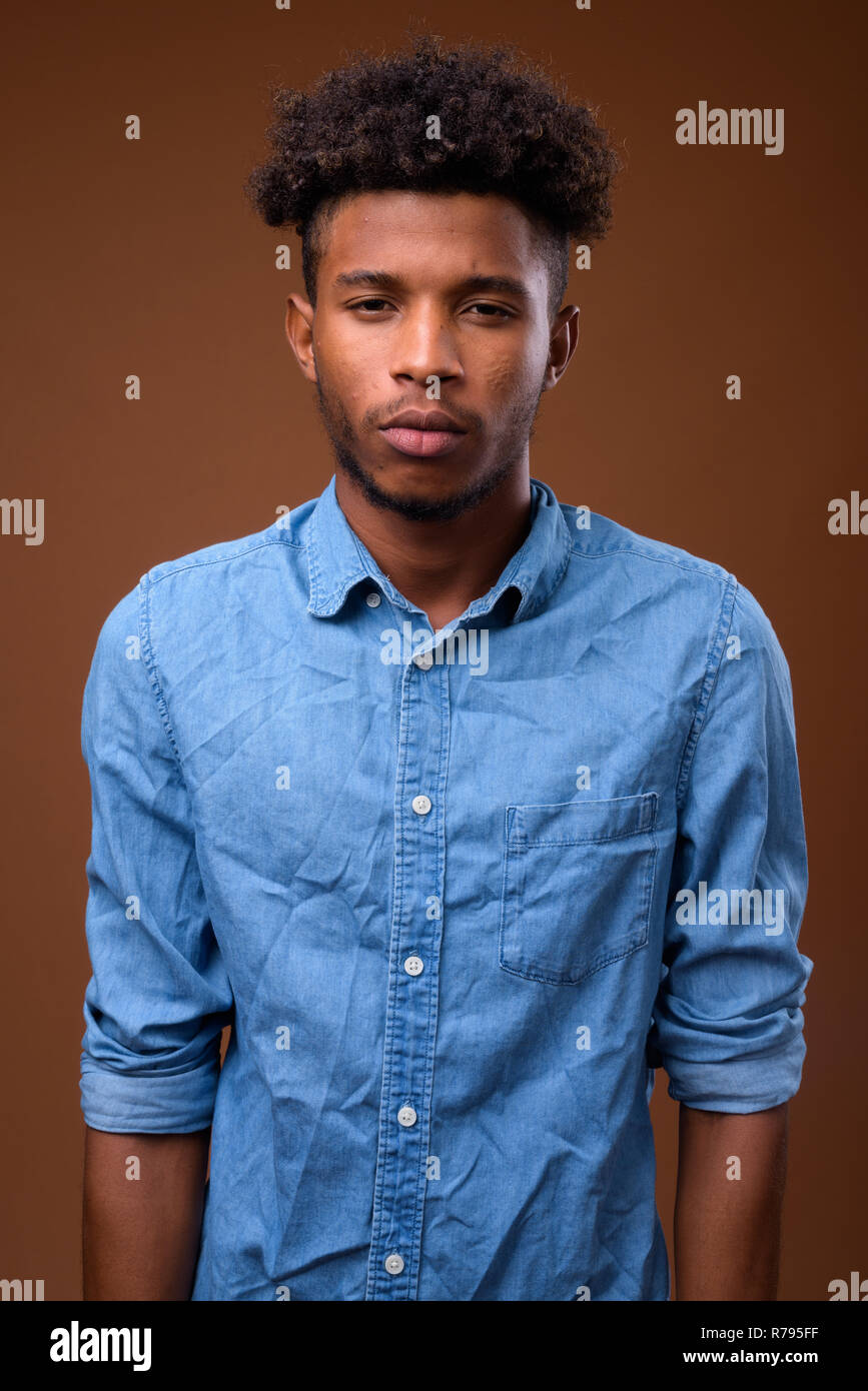 Beard african american hi-res stock photography and images - Alamy