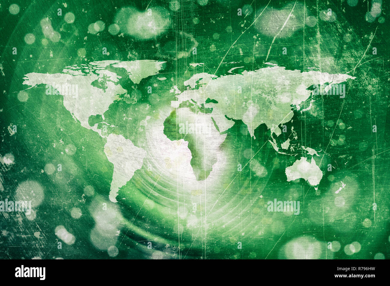 abstract world map Stock Photo - Alamy