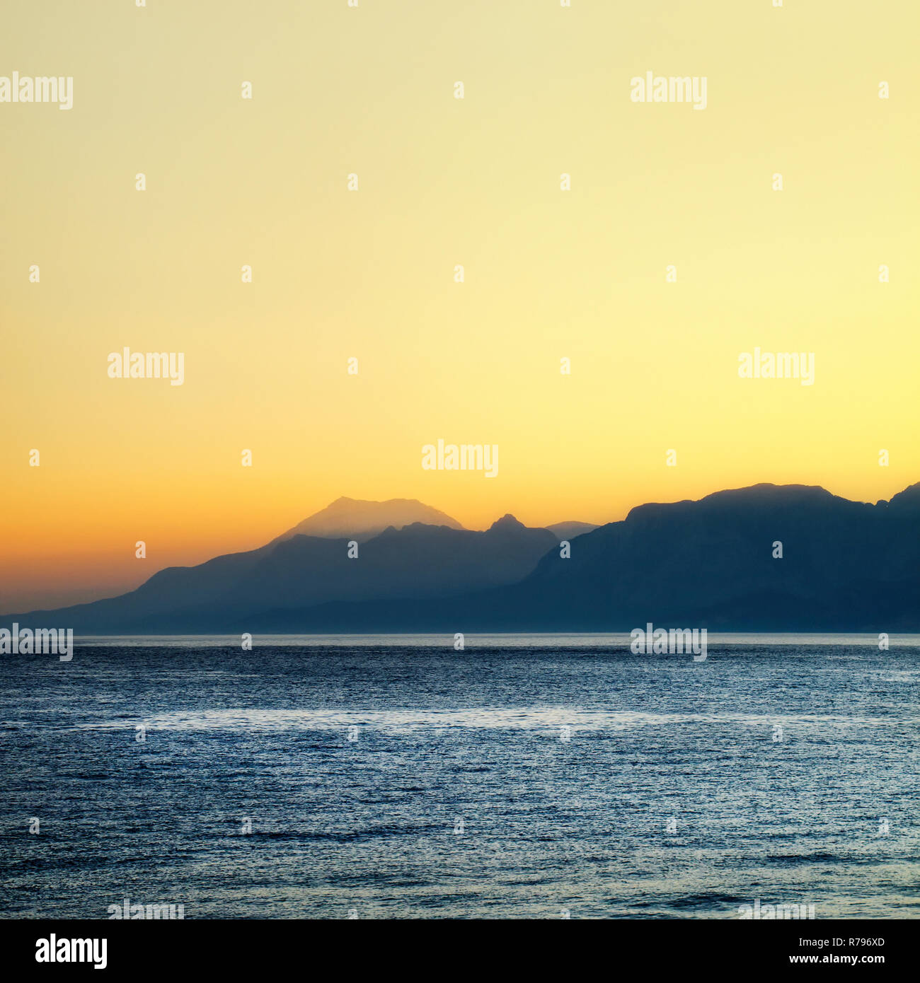 Celestial panorama over mountains hi-res stock photography and images ...