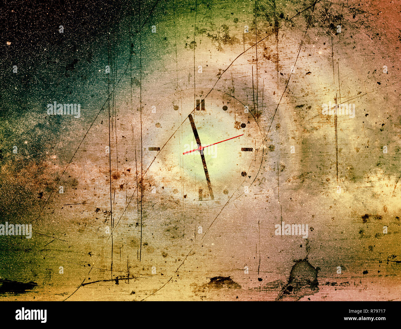 abstract time in space Stock Photo - Alamy