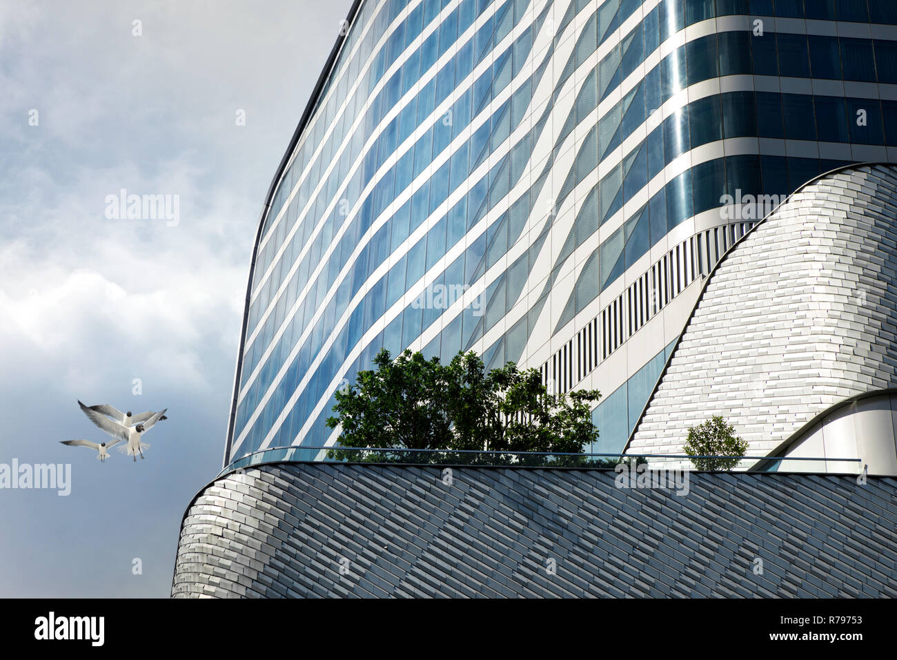 Modern architecture building exterior Stock Photo - Alamy