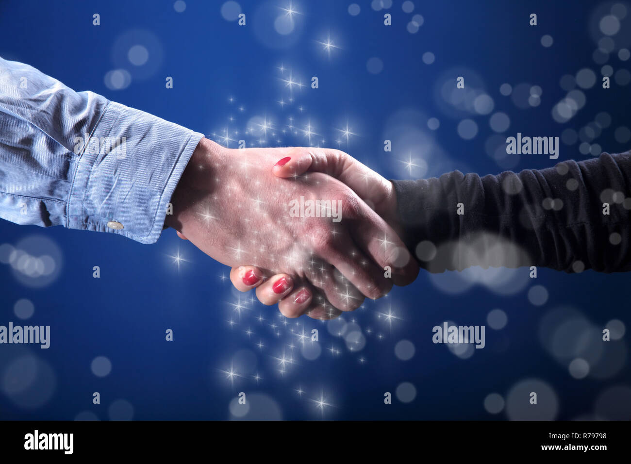 Project handclasp hi-res stock photography and images - Alamy
