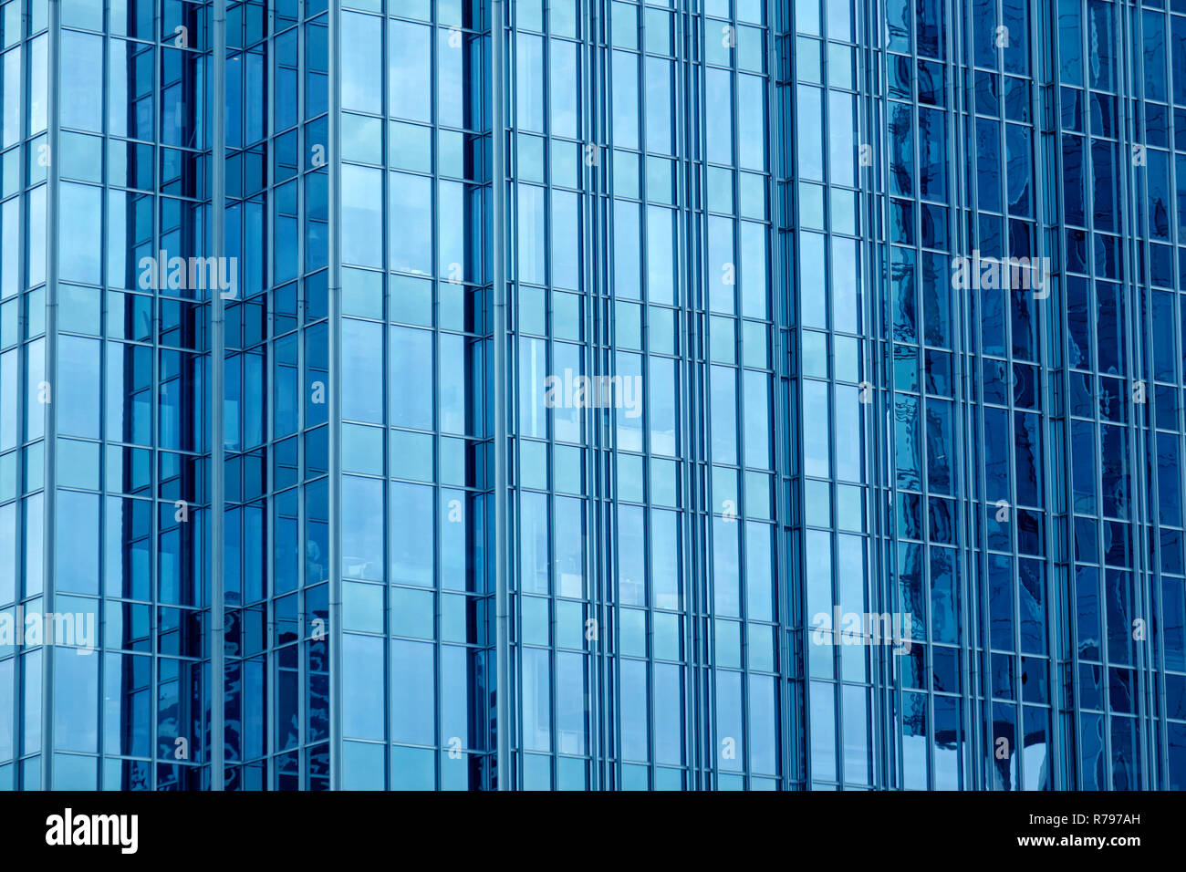 High glassy skyscrapers downtown contemporary hi-res stock photography ...