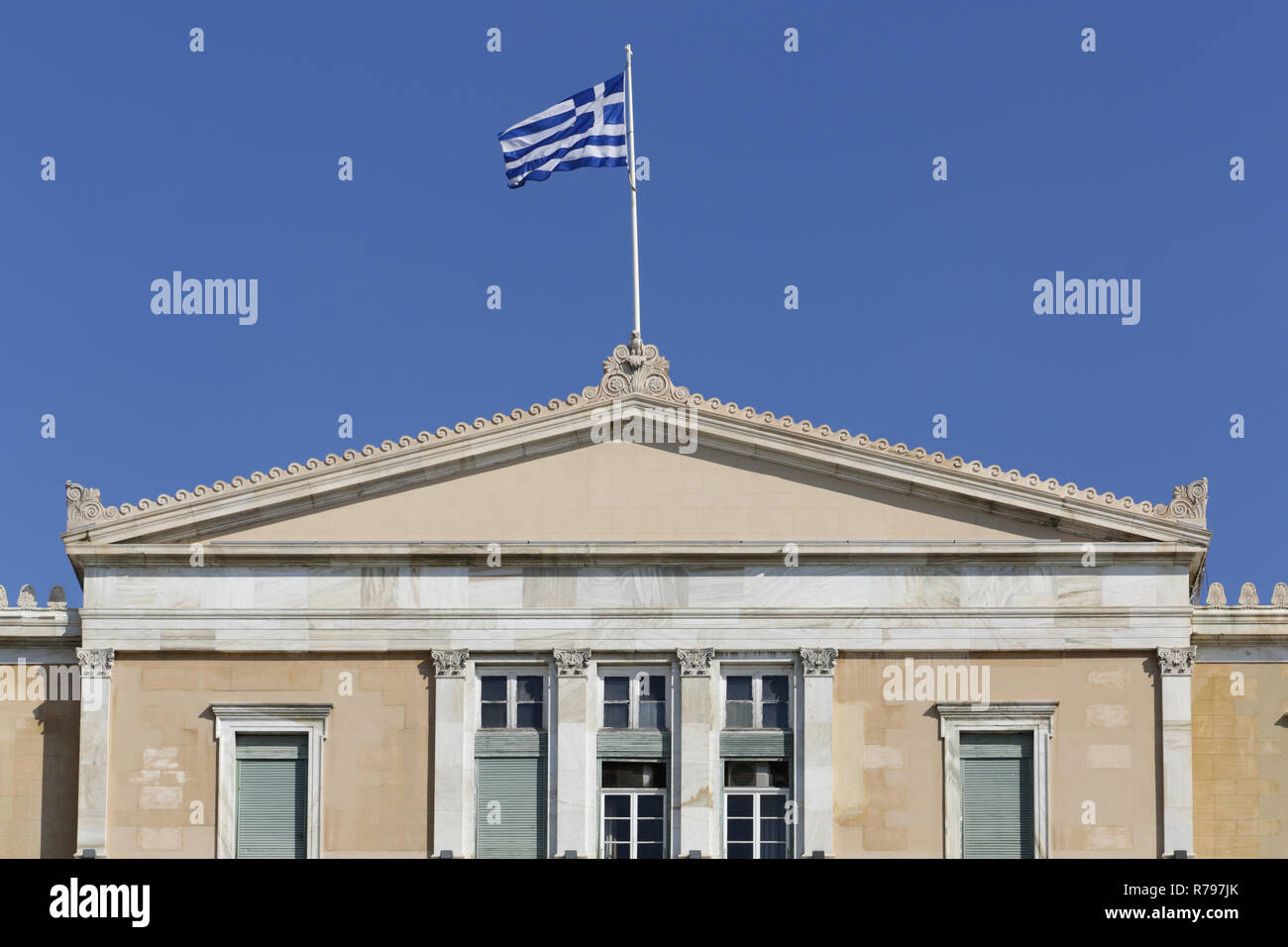 Hellenic Parliament Athens Stock Photo - Alamy