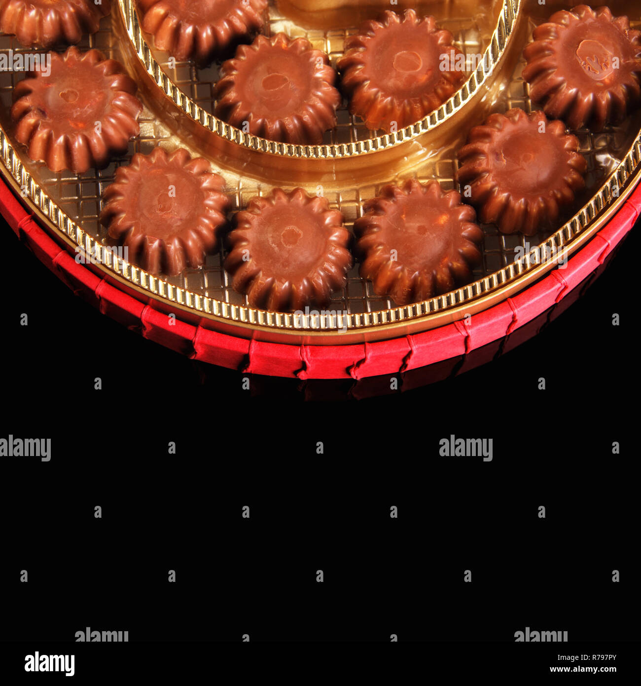 Eating chocolates box christmas hi-res stock photography and images - Alamy