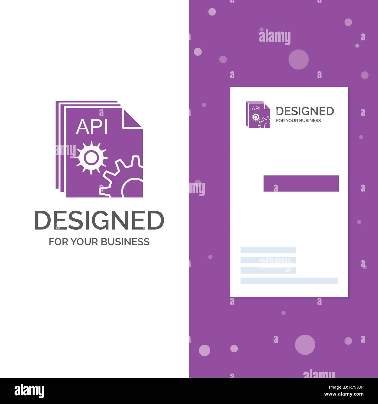 Business Logo For Api App Coding Developer Software Vertical