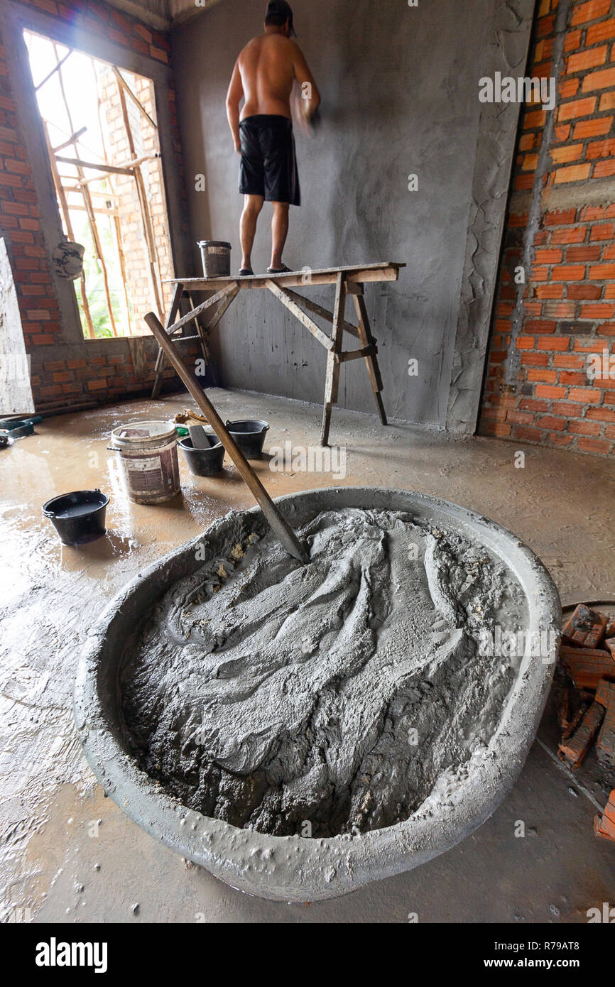 Messy mortar hi-res stock photography and images - Alamy